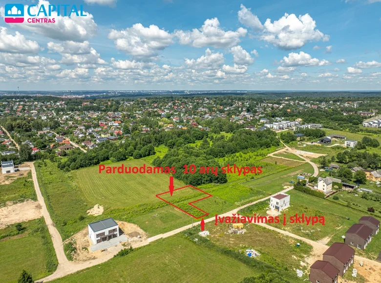 Land for sale in Vilnius, Lithuania for $54,582 - listing #2611301