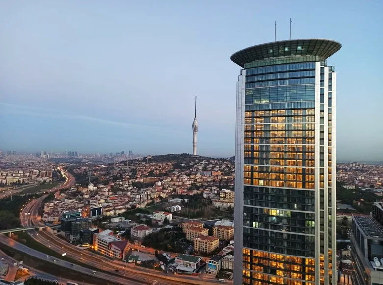 Residential complex High-rise residence with a hotel, a business center ...